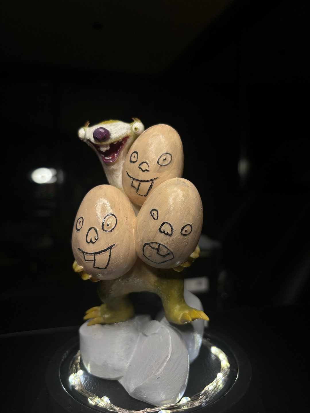 Sid Ice Age Night Lamp With Jar 21 Cm Heigth Statue Film Mowie - Etsy