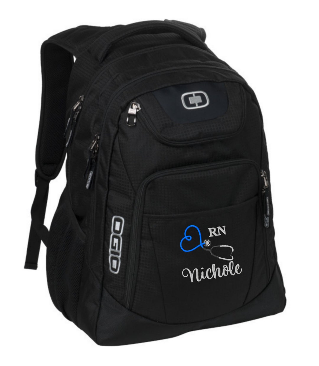 Personalized Nurse Backpack Custom Embroidered Respiratory Radiology ...