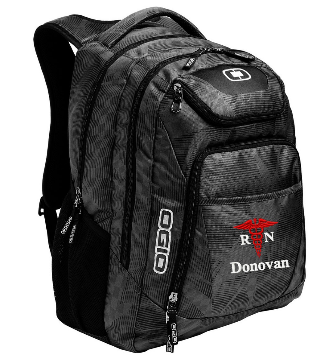 Personalized Nurse Backpack Custom Embroidered RT Respiratory Therapist ...