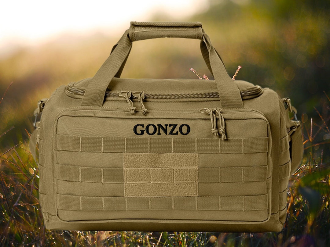 Personalized Tactical Gear Bag: Embroidered Military Range Bag - Etsy