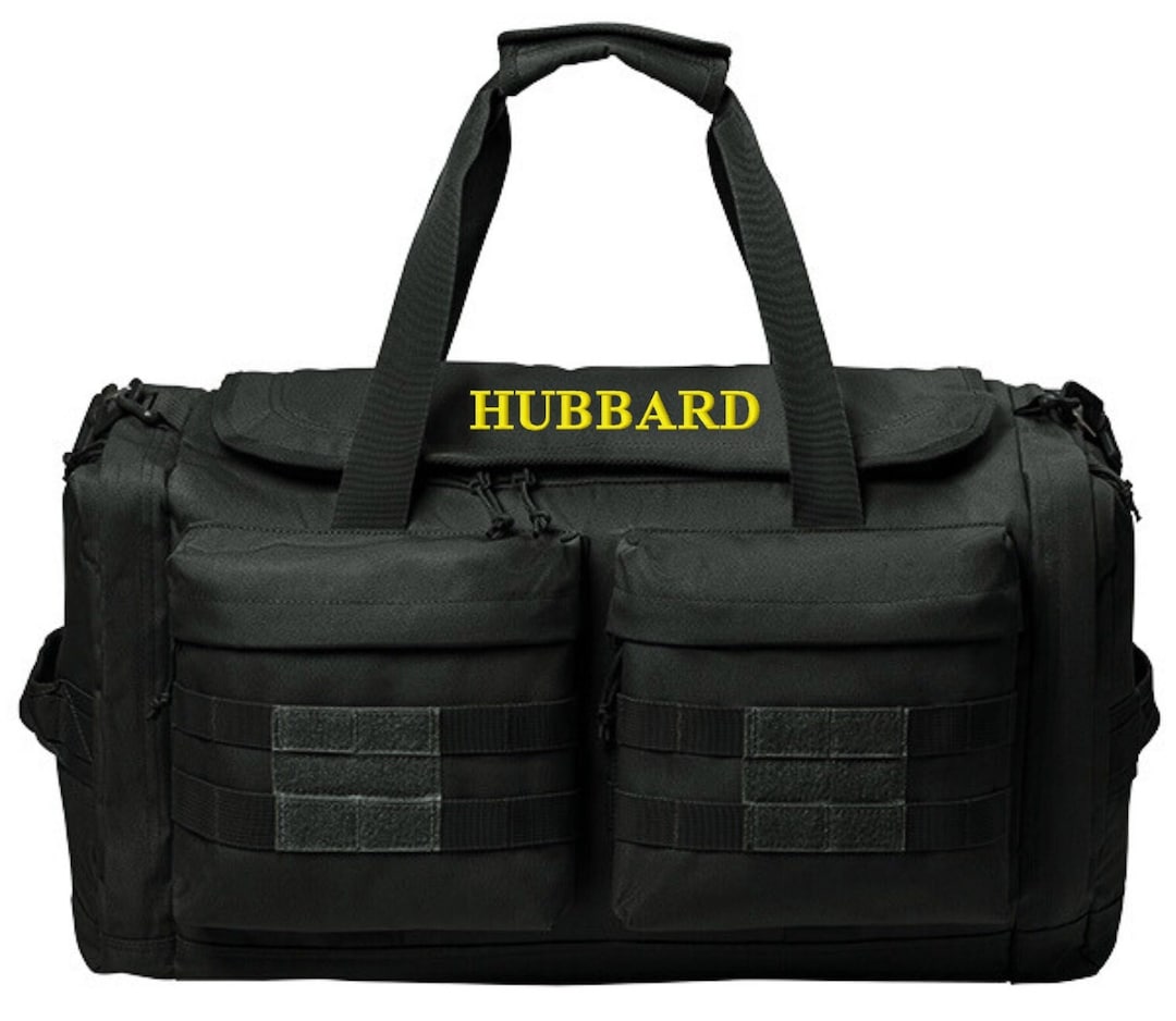Personalized Tactical Duffel Bag: Embroidered Military Gear Bag - Etsy