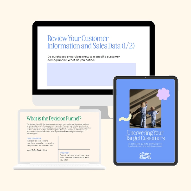 Ideal Customer Avatar persona Guide and Templates, Marketing Strategy ...