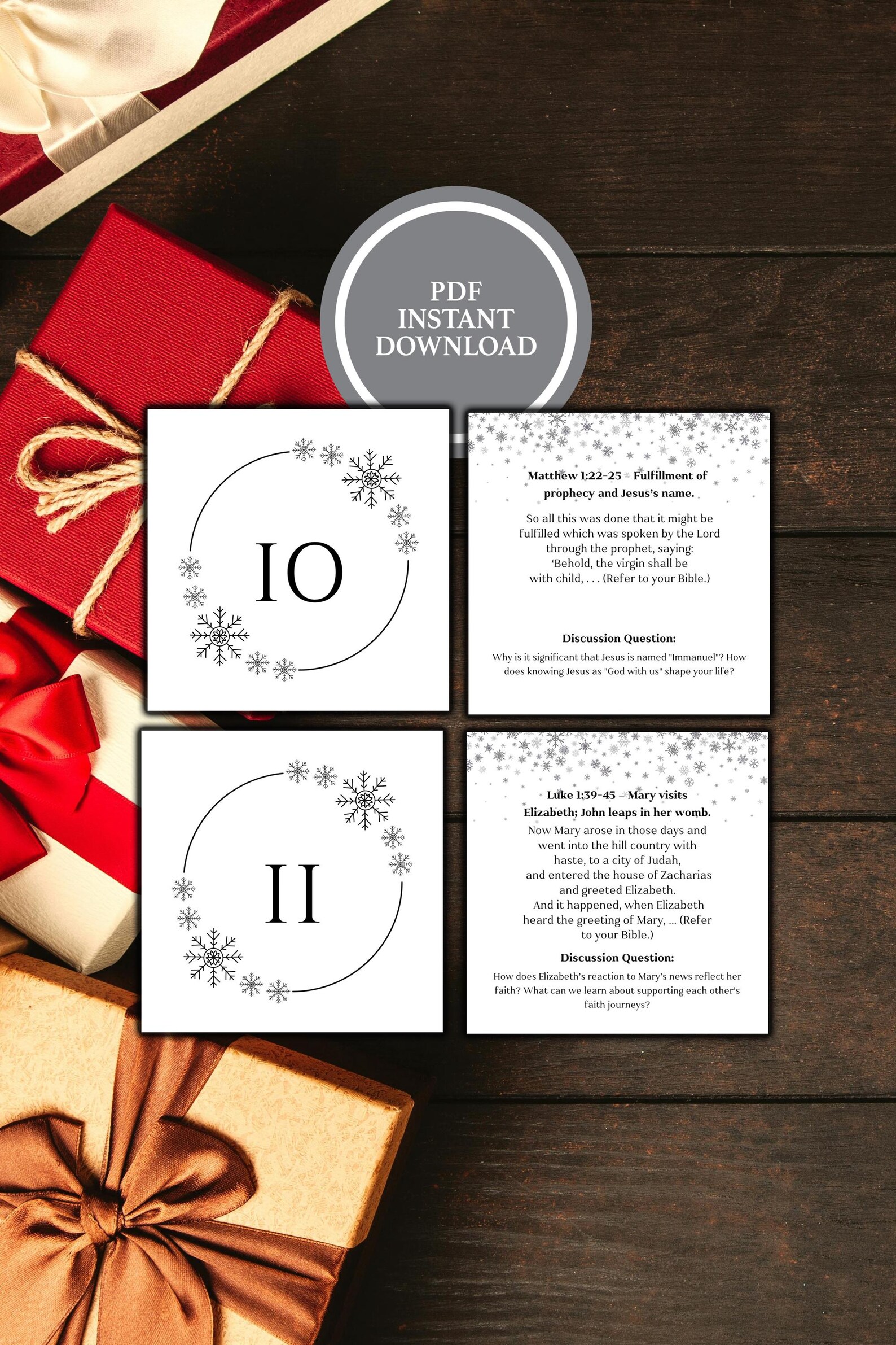 Printable Advent Devotional for Kids, 3.25x3.2, NKJV, Printable Advent ...