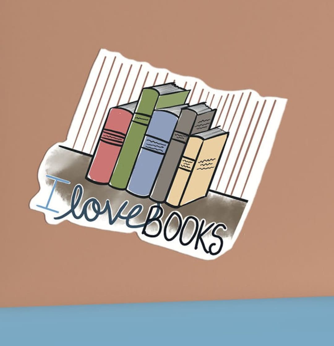 Book Tea Stickers, Waterbottle Sticker Set, Book Lover, Tea Lover ...