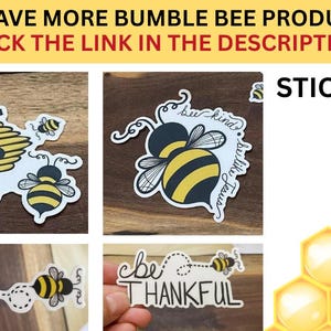 Be Like Jesus Sticker, Bumble Bee Sticker, Waterproof Sticker, Water ...
