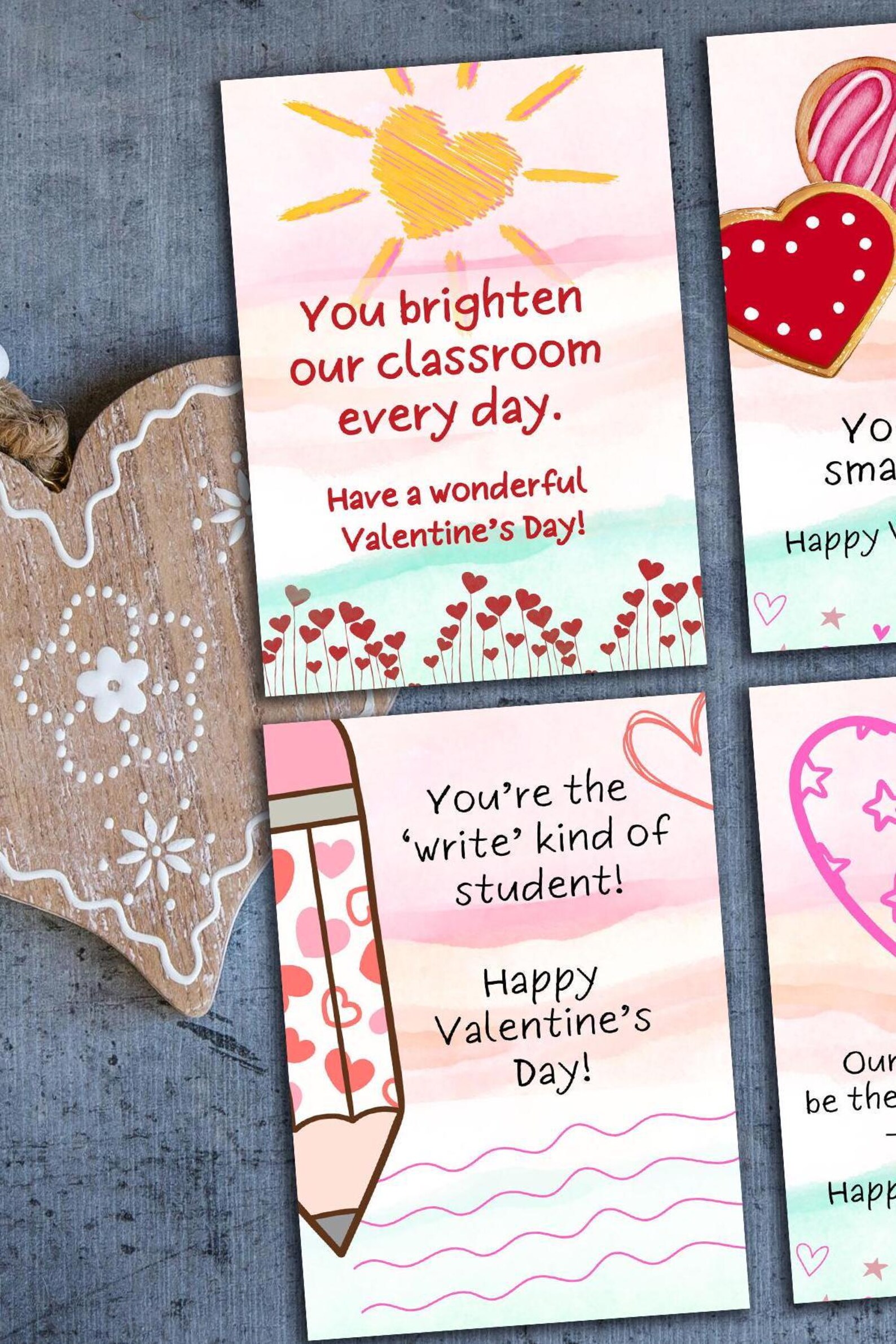 Valentines Day From Teacher, Student Valentines, Teacher to Student ...