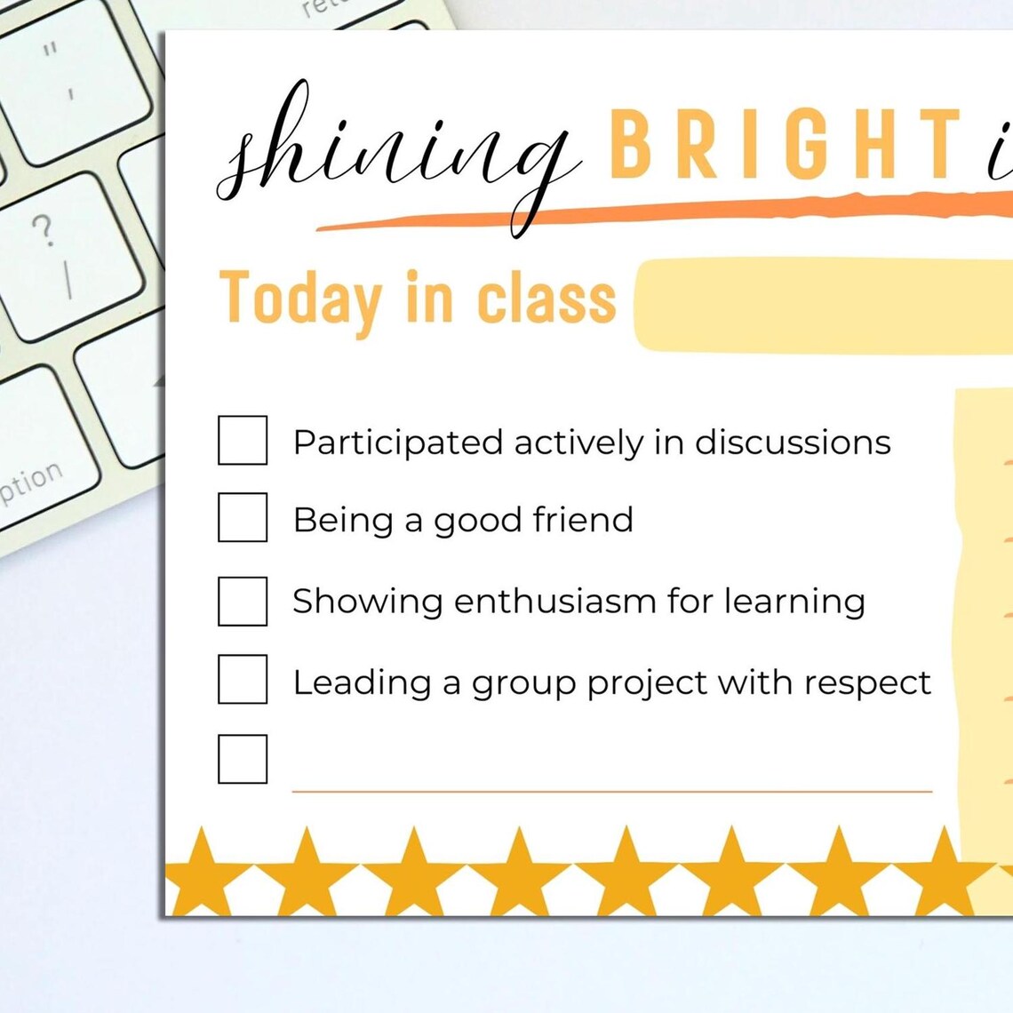 Positive Notes From Teacher Canva Template, From Teacher to Student ...