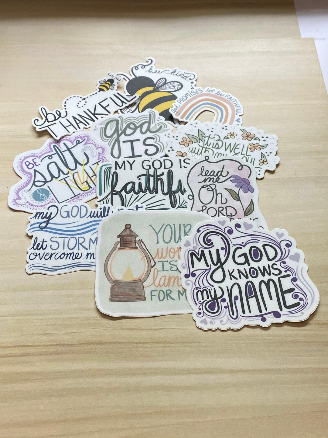 Christian Sticker Pack, Sticker Pack, Sticker Bundle, Waterproof ...