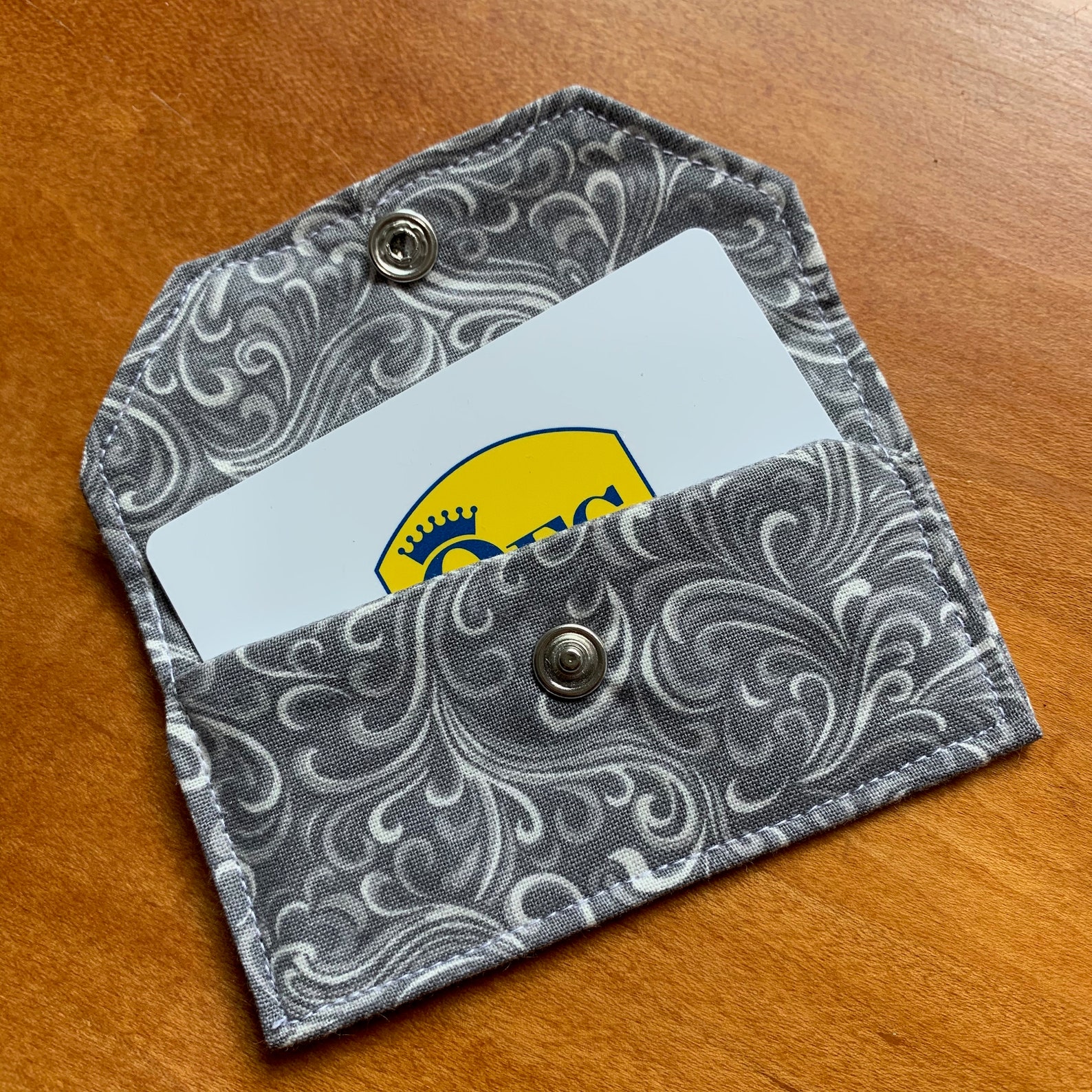 fabric-gift-card-holder-with-snap-closure-small-credit-card-etsy