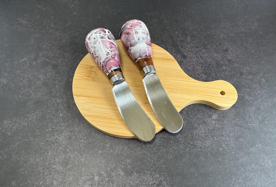 Cheese Knive Cute Handles, Charcuterie Utensils, Set of 2, Charcuterie ...