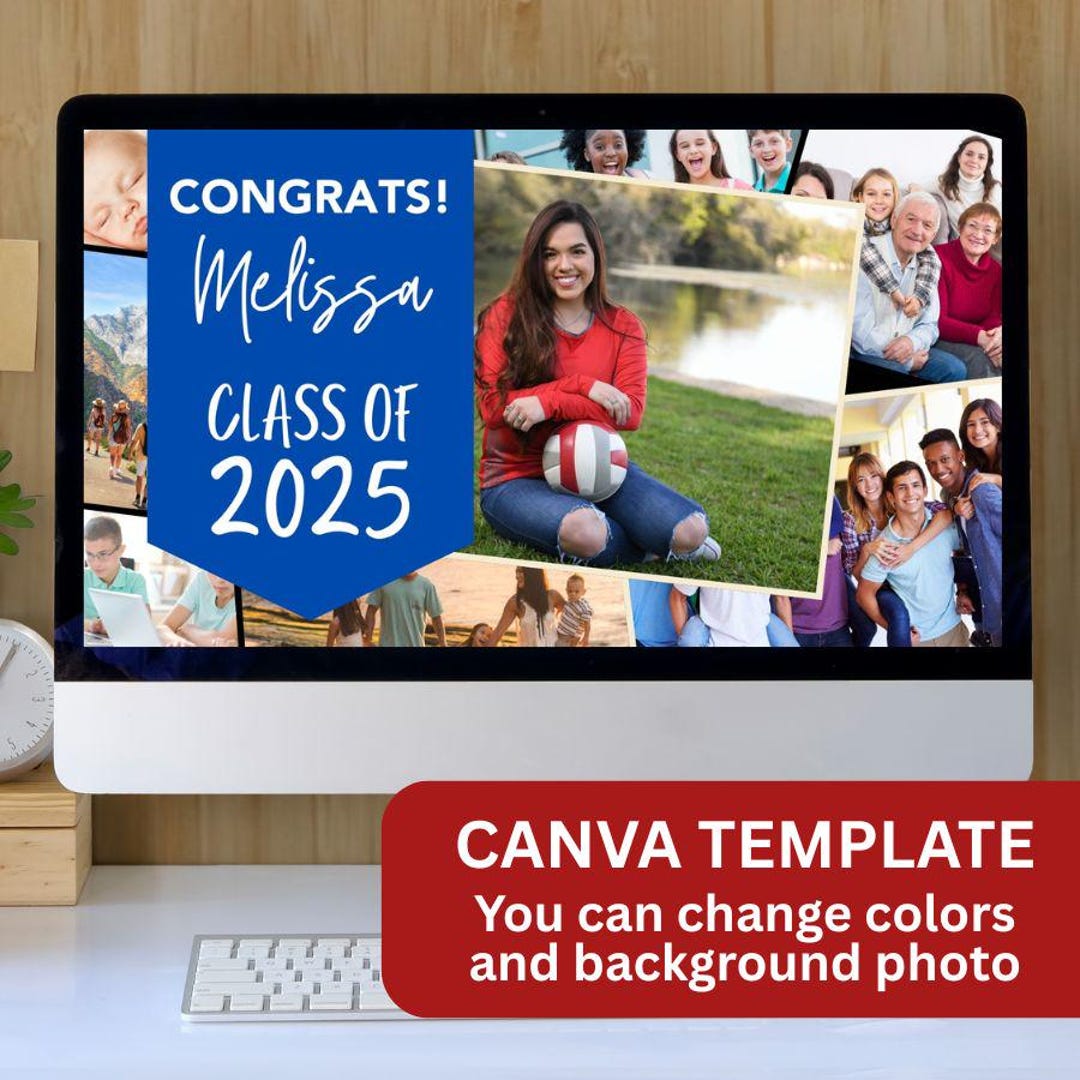 Graduation Slideshow Template 2025, Graduation Slideshow Video ...