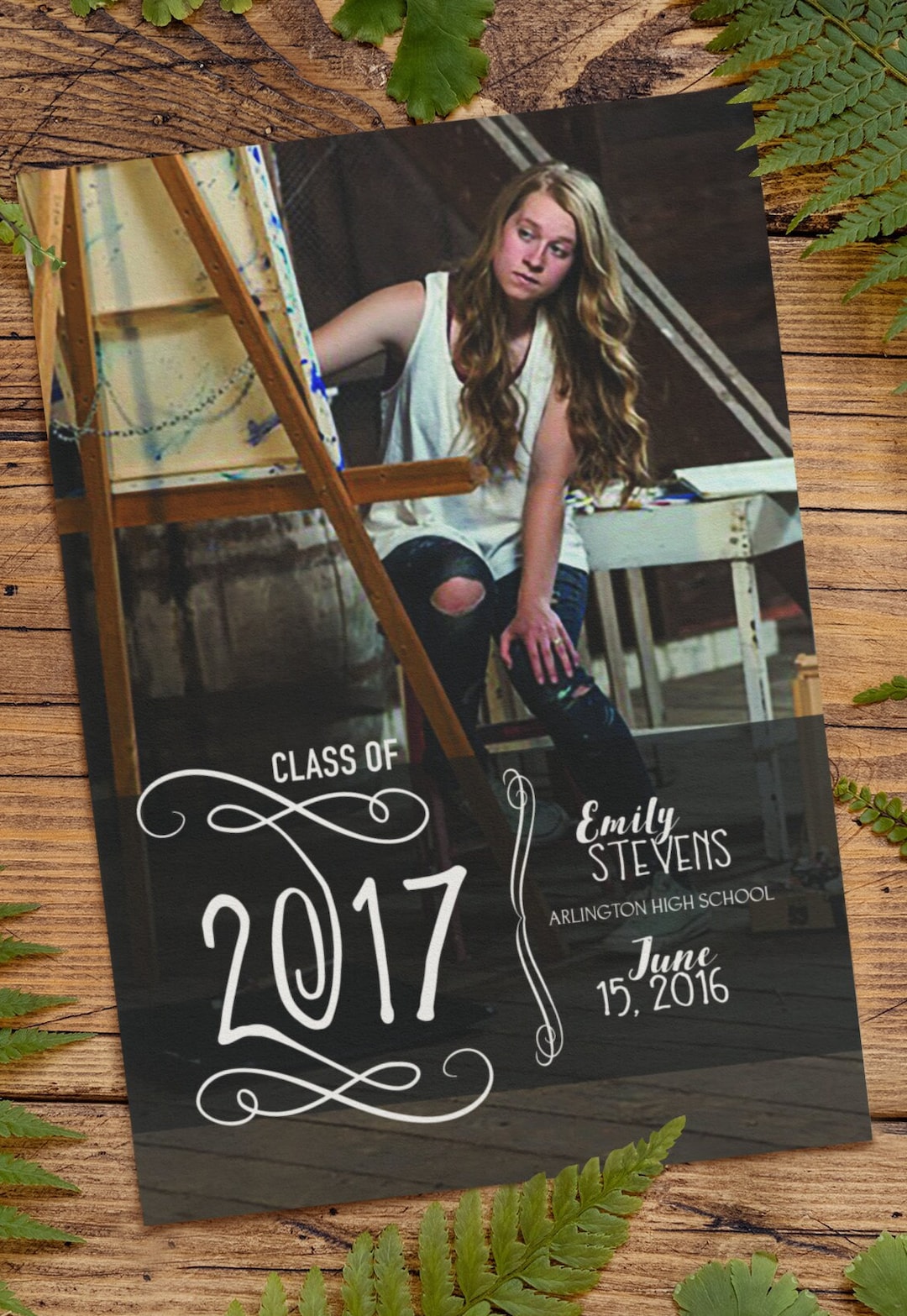 Graduation Photo Invitation, Graduation Announcement, Graduation and ...
