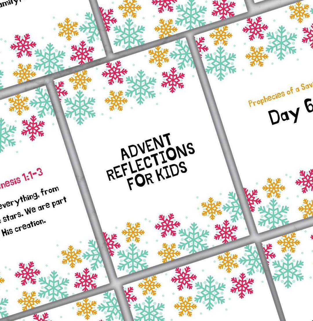 Advent Scripture Cards for Kids, Advent Cards for Kids, Advent Calendar ...
