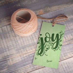 Christmas Tags Digital, Gift Tags Printable, Christmas Labels Printable ...