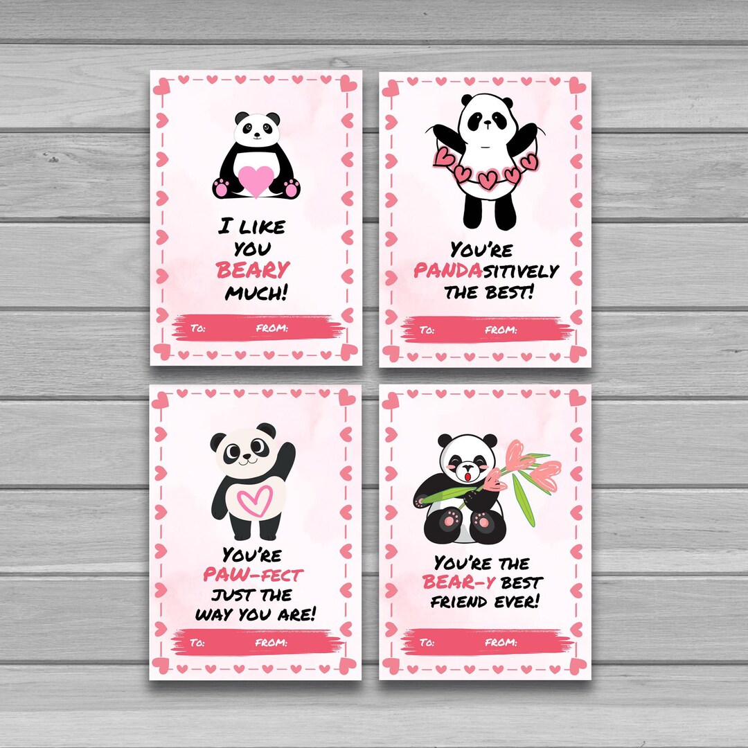 Kids Valentines Printable, Kids Valentines Cards, Kids Valentines for ...