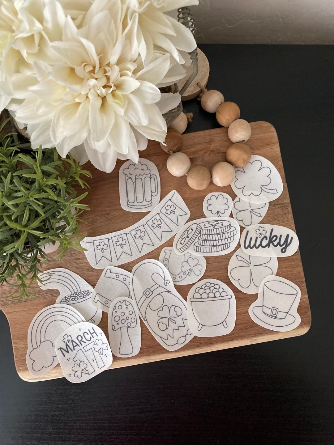 Top of the Morning Stick and Stitch Embroidery Pattern | St Patrick’s ...