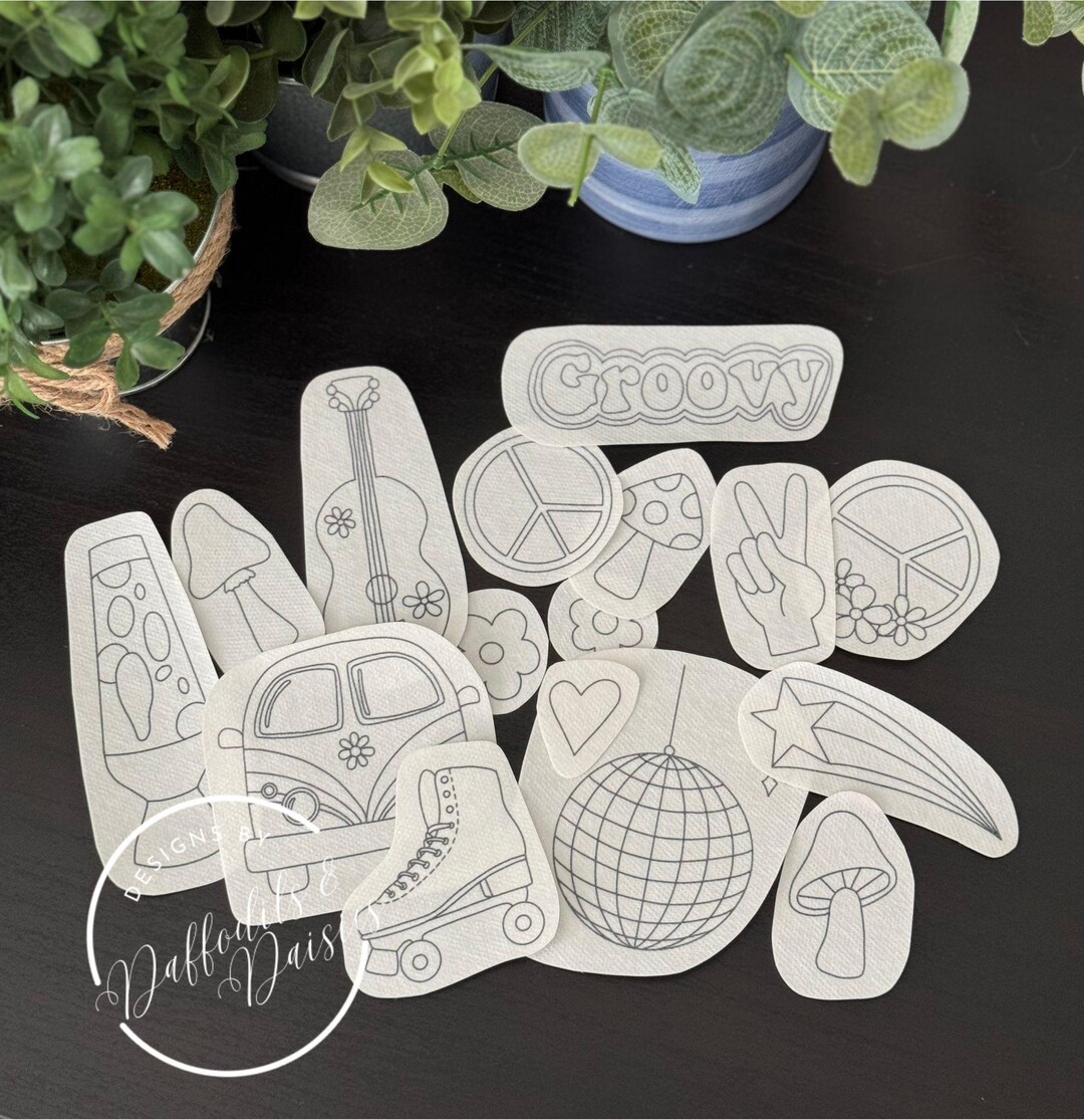 Feeling Groovy Stick and Stitch Embroidery Pattern | 16 Designs | Peel ...