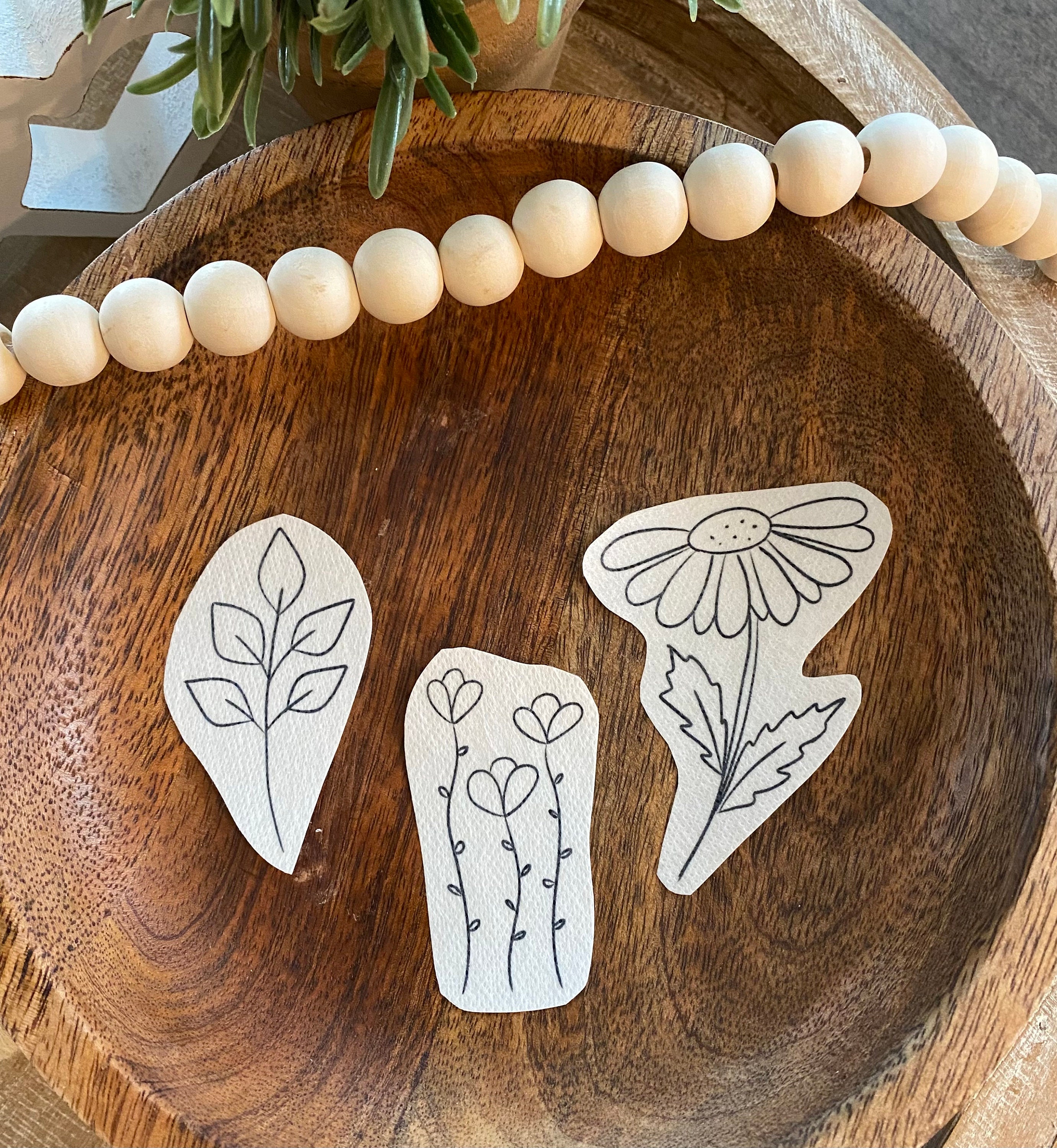 Wildflower Stick and Stitch Embroidery Pattern | 16 Designs | Peel and ...