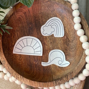 Sun and Rainbows Stick and Stitch Embroidery Pattern | 12 Designs ...