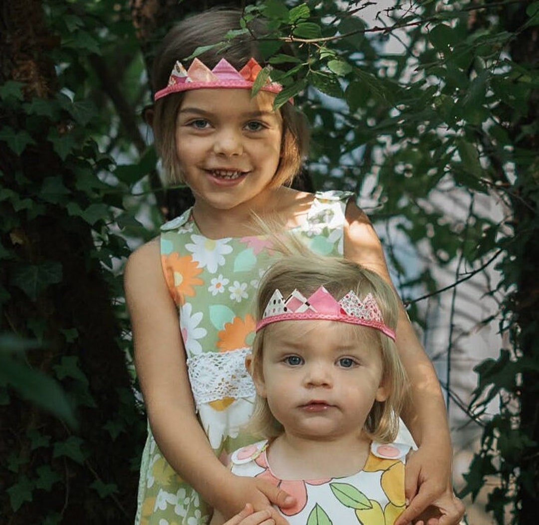 Crown Headband, Queen, King, Princess Crown Costume, Cloth Tiara ...