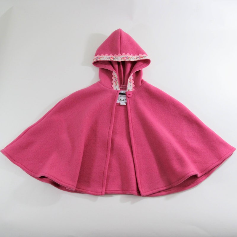 Girls Fleece Cape - Etsy