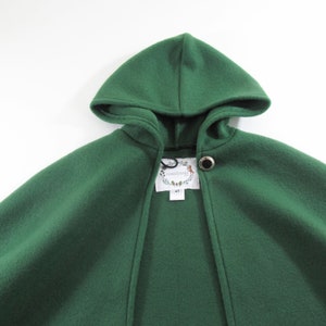 Kids Cloak, Boys Girls Green Hooded Cloak Fleece Elf, Elven, Archer ...
