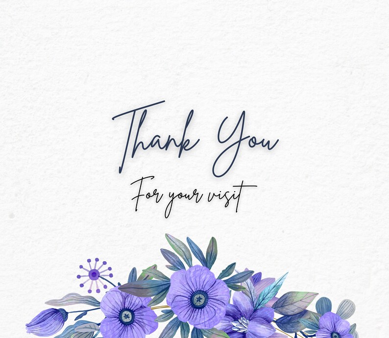 Purple Floral Frame Set, Watercolor Digital Frame Png, Flower Clipart ...