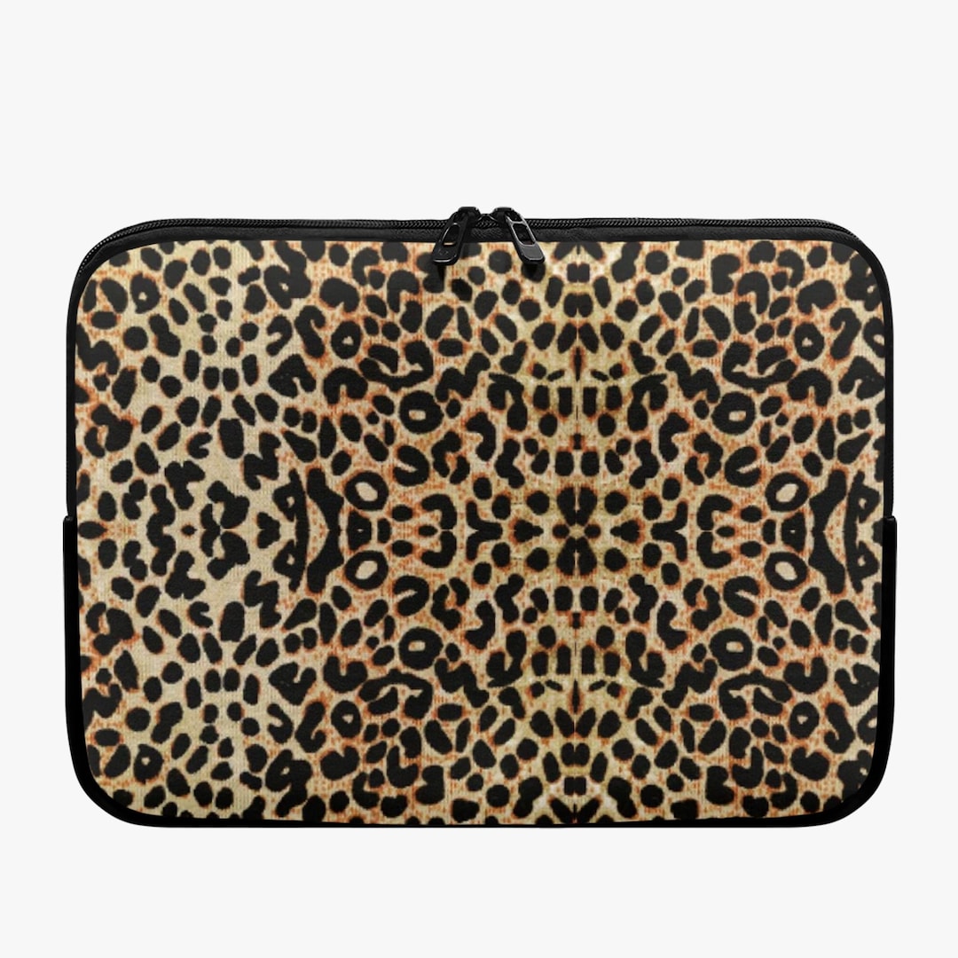 Leopard Print Laptop Sleeve | Available for 10", 12", 13", 15", and 17 ...
