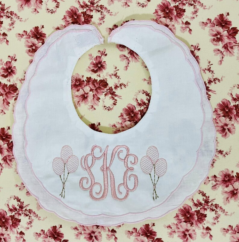 Embroidered Heirloom Bibs - Etsy