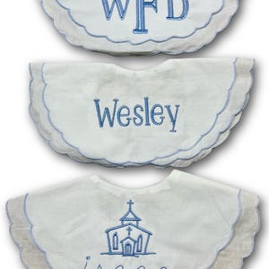 Embroidered Heirloom Bibs - Etsy