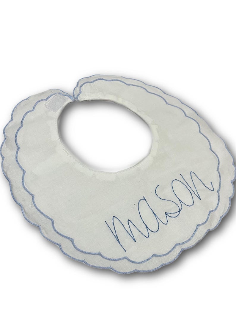 Embroidered Heirloom Bibs - Etsy