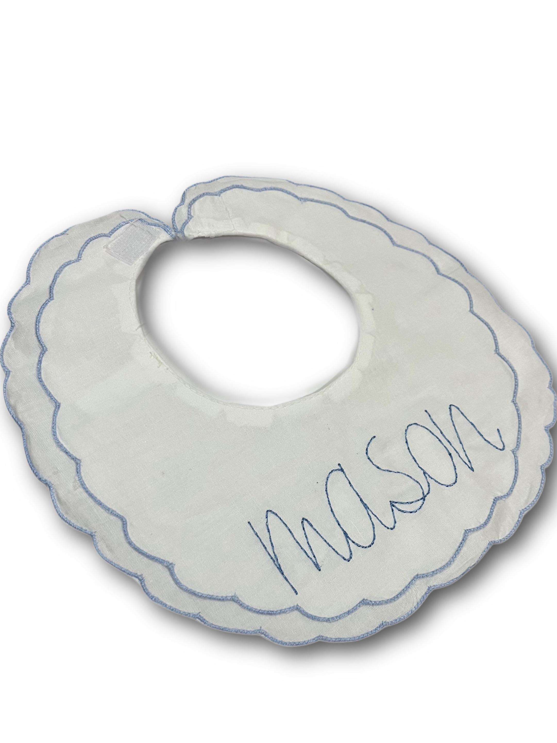 Embroidered Heirloom Bibs - Etsy