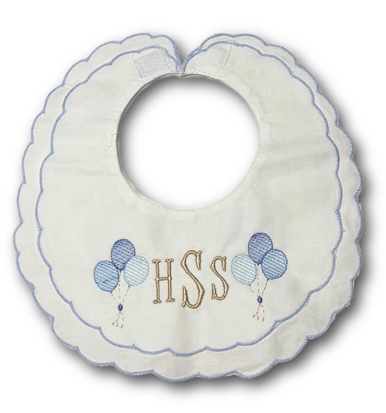 Embroidered Heirloom Bibs - Etsy