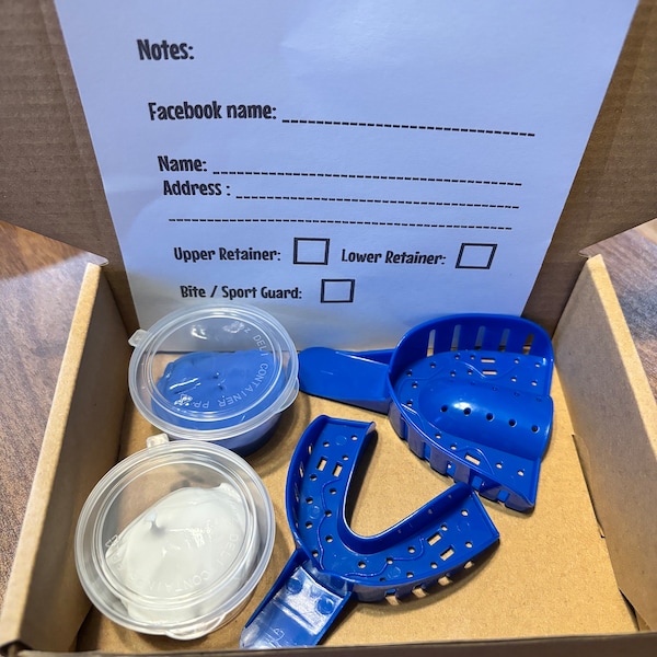 Dental Impression Kit - Etsy