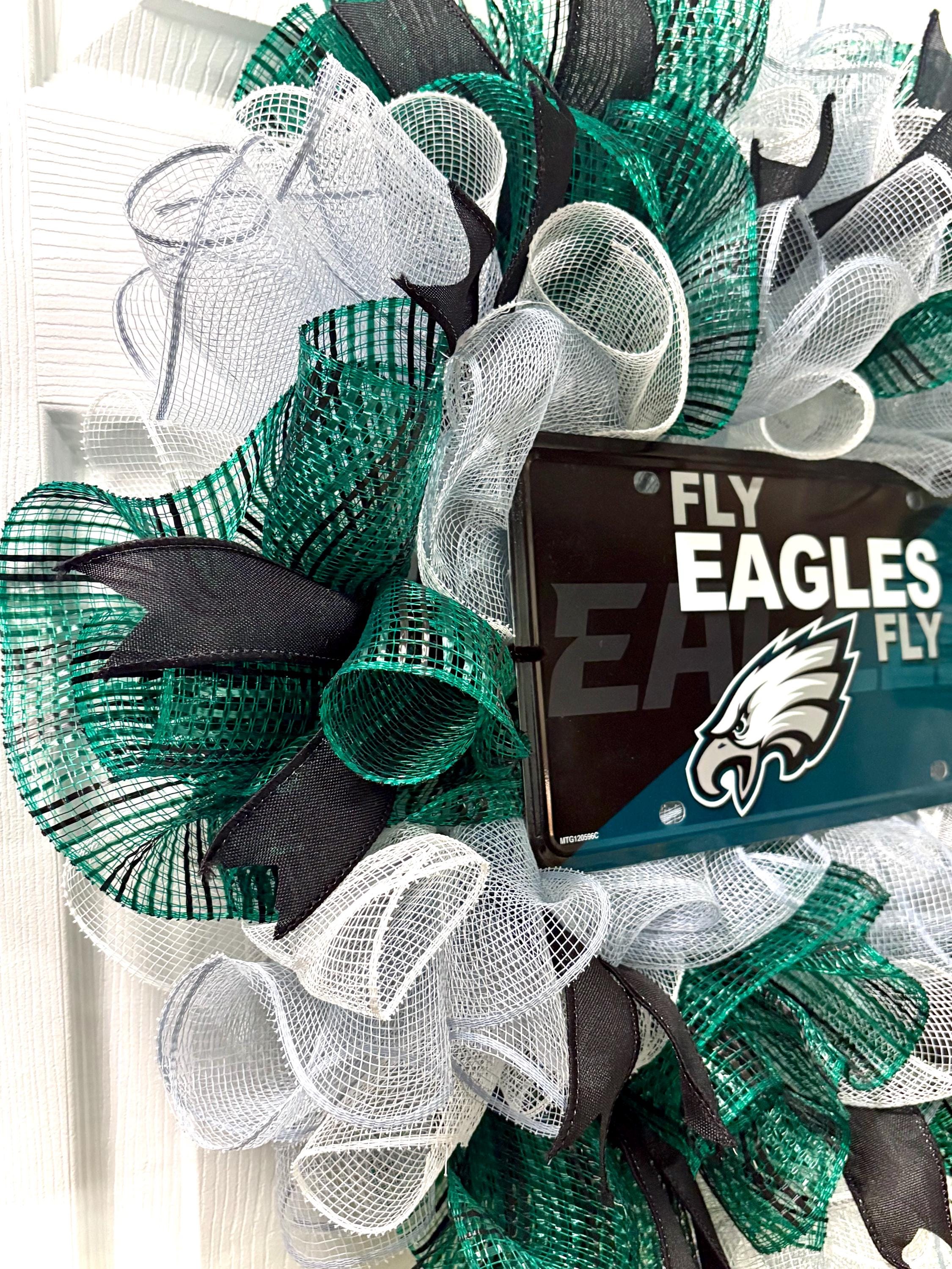 Football Wreath, NFL Wreath, Philadelphia Eagles Wreath, Eagles Wreath ...