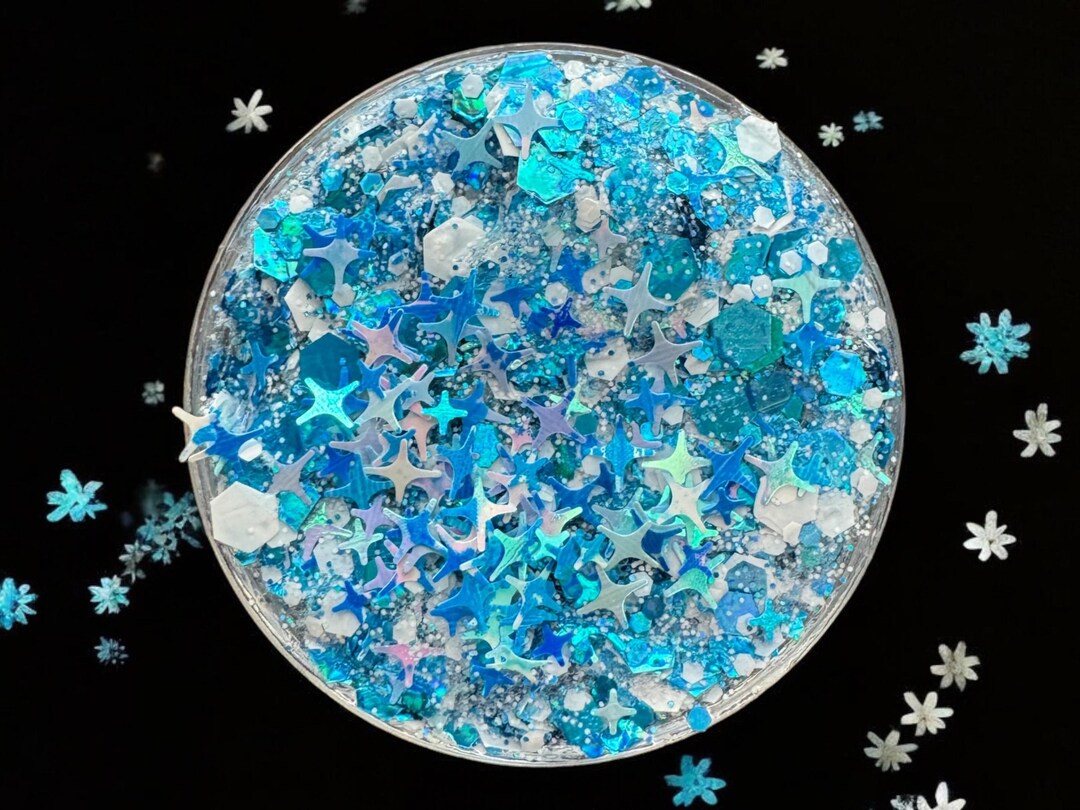 Frozen,disney Inspired Glitter Hair Gel,elsa,blue,hair, Face, Party ...