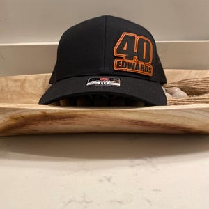 Custom Motocross Race Number and Name Hat - Etsy