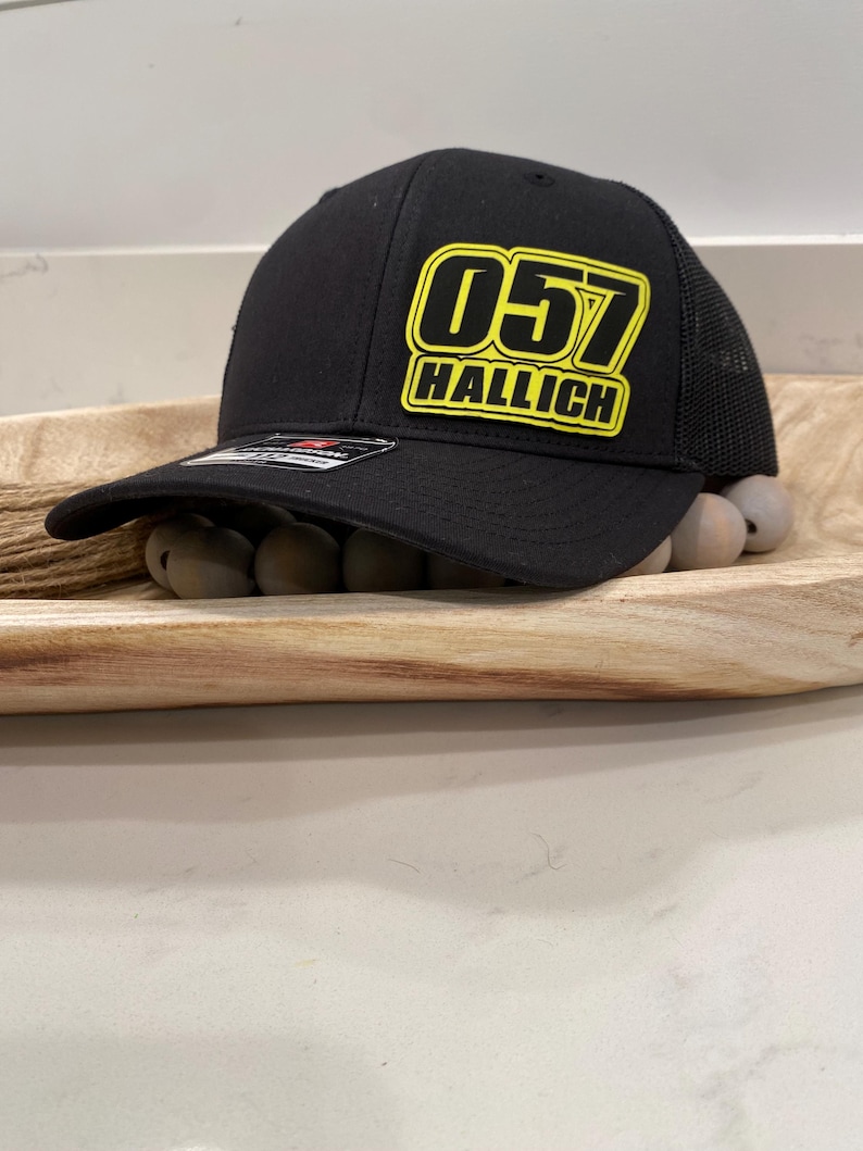 Custom Motocross Race Number and Name Hat - Etsy