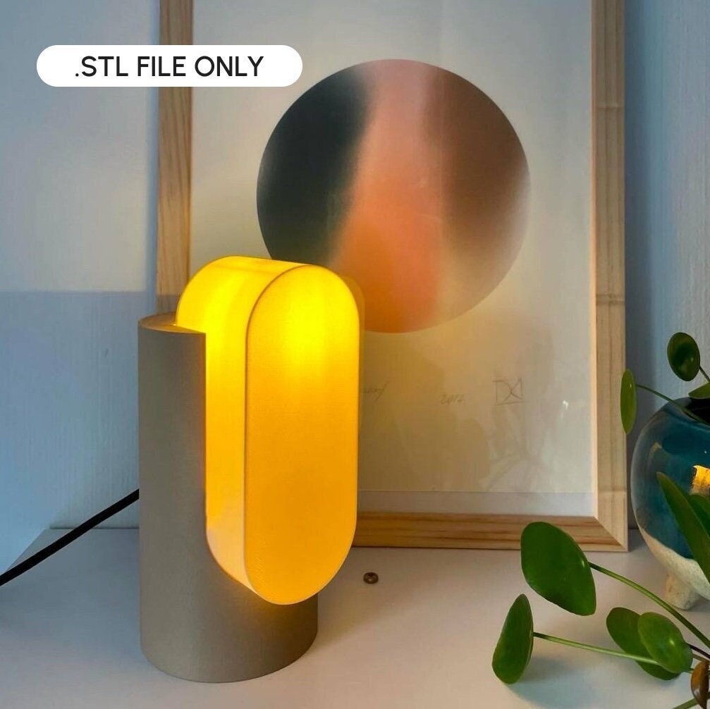 3D Print File, Night Lamp, Stl File 3d Printing, Night Lamp Stl Files ...