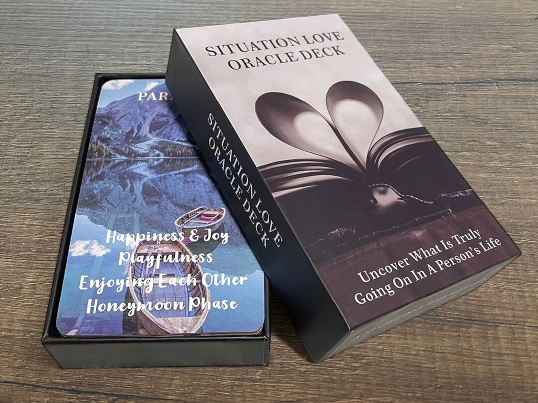 40% OFF TODAY - Situation Love Tarot Deck Oracle Cards | Tarot Reading ...