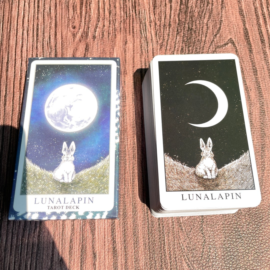 40% OFF TODAY Lunalapin Tarot Cards Rabbits Tarot Reading Deck for ...