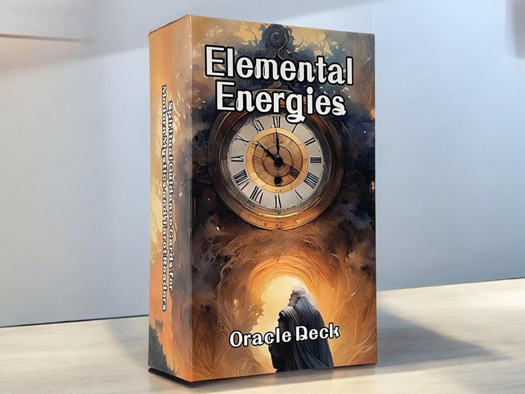 Elemental Energies Tarot Deck Oracle Cards | Tarot Reading Deck for ...