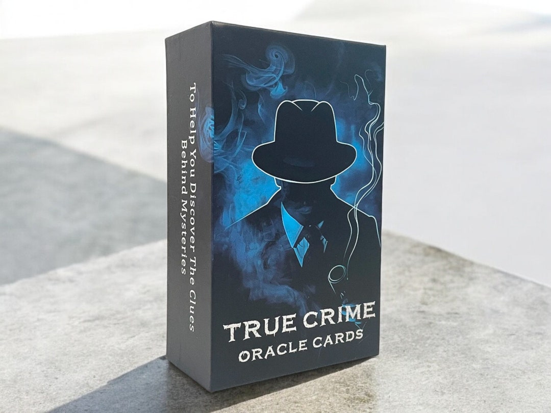 True Crime Tarot Deck Oracle Cards | Tarot Reading Deck for Beginners | Full Oracle Tarot Cards ...