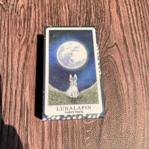 40% OFF TODAY Lunalapin Tarot Cards Rabbits Tarot Reading Deck for ...