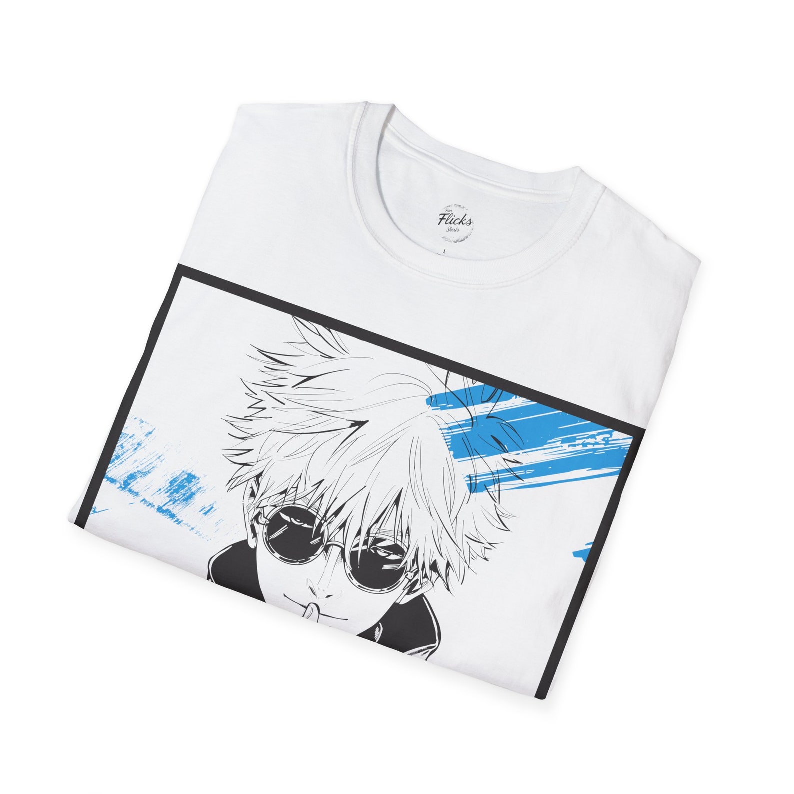 Satoru Gojo, Jujutsu Kaisen Anime Fanbase T-shirt Manga Shirt, Mens ...