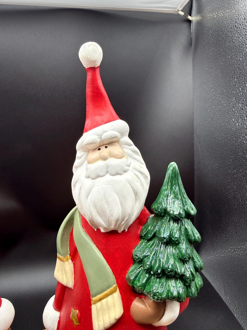 Mr and Mrs Santa Claus (gold) - Etsy