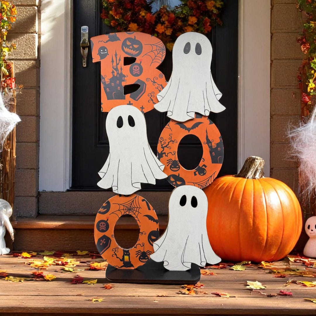 Boo Ghost Stack - Etsy