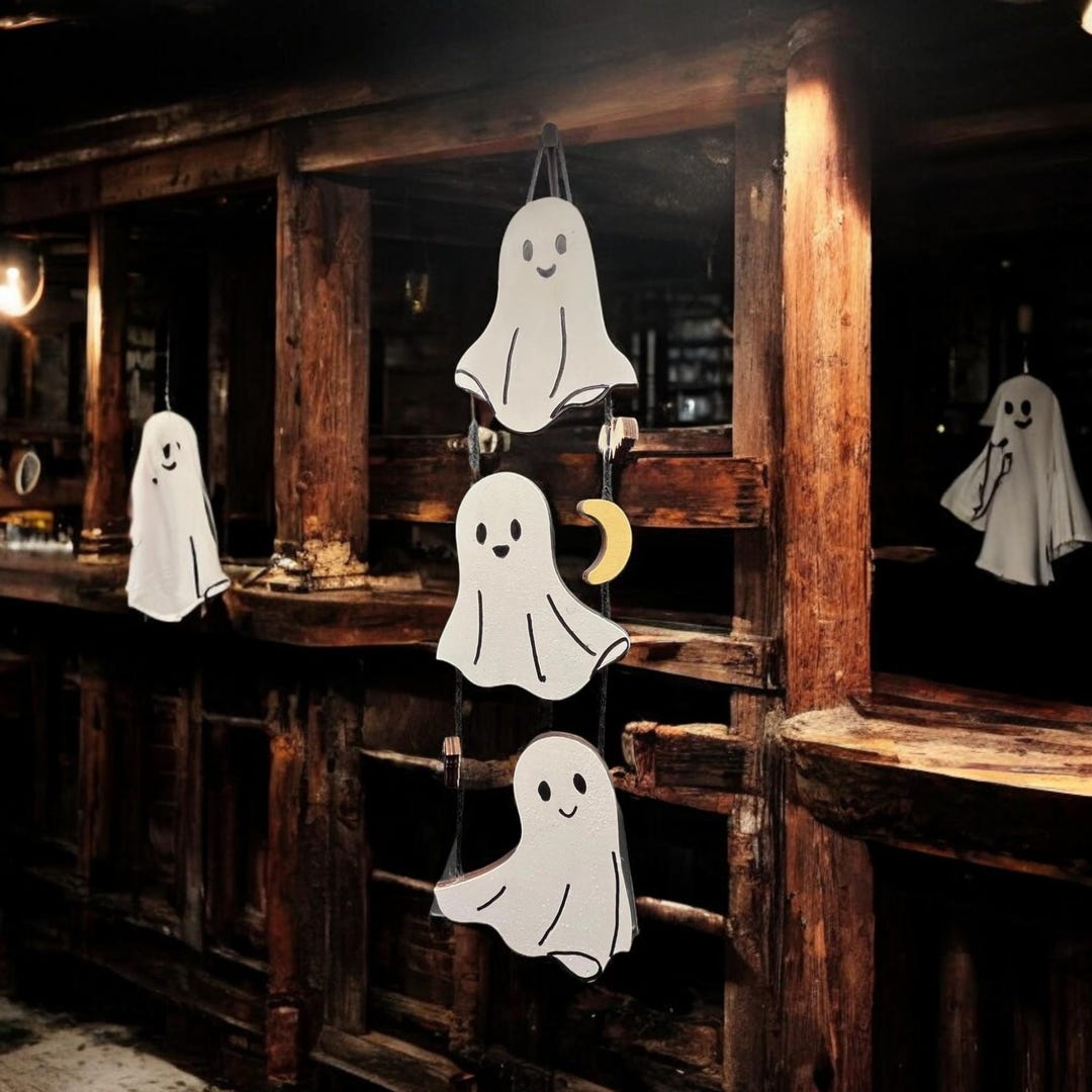 Ghosts Hanging Out - Etsy