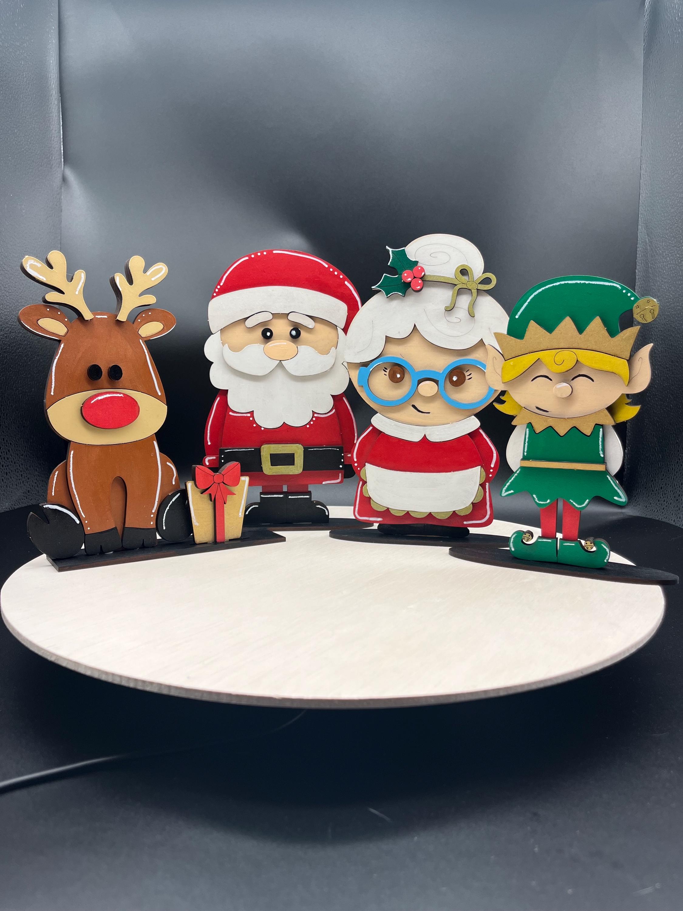 North Pole Family (set of 4) #2 - Etsy