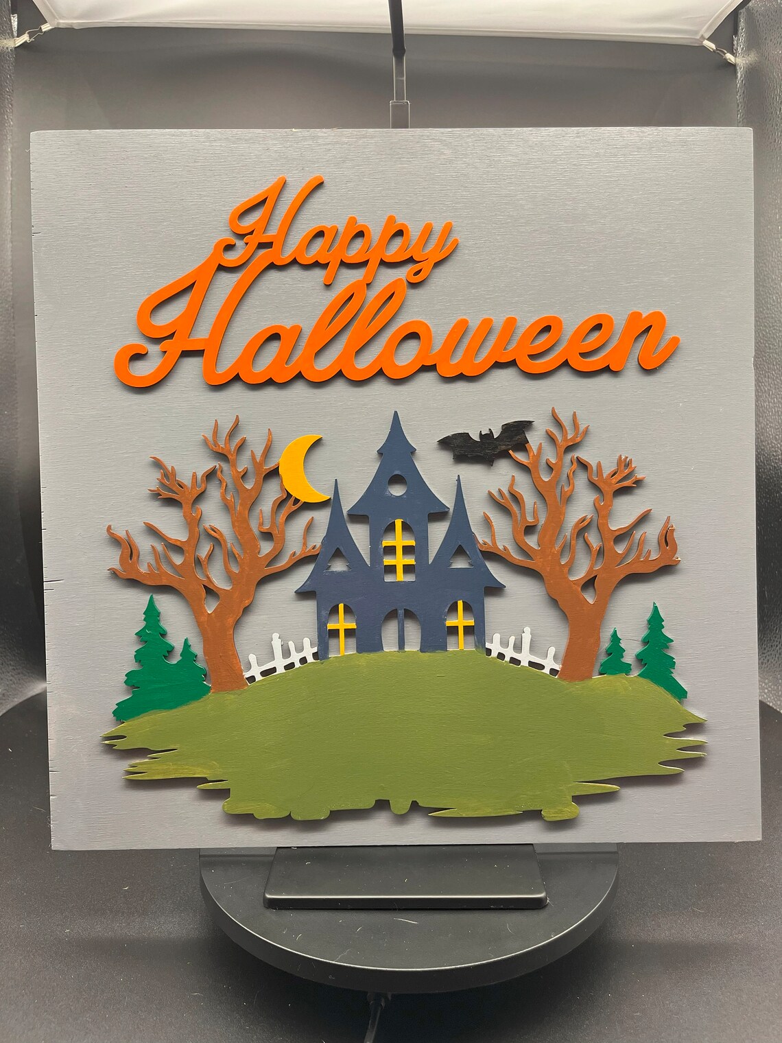 Haunted House Door Sign - Etsy